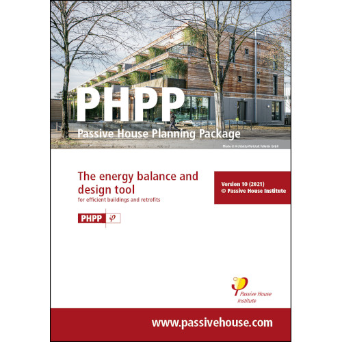 PHPP 10 nur Handbuch / manual only - additional - PHI shop